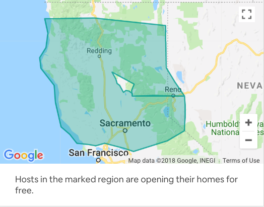 How to open your home to Camp Fire victims through Airbnb