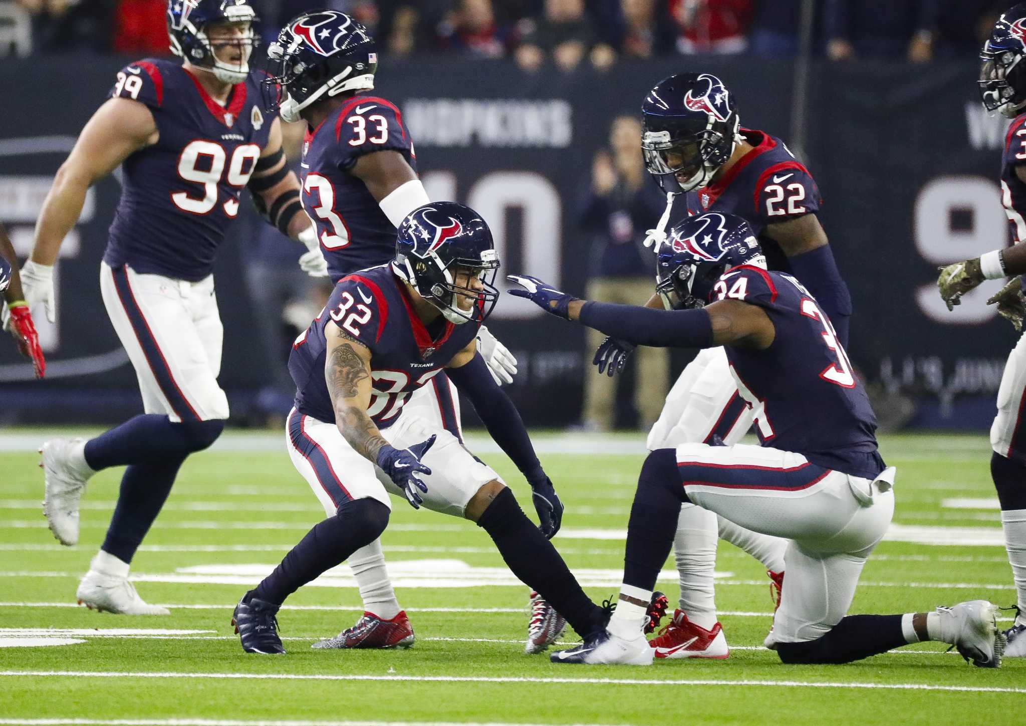 Texans keeping winning streak in perspective