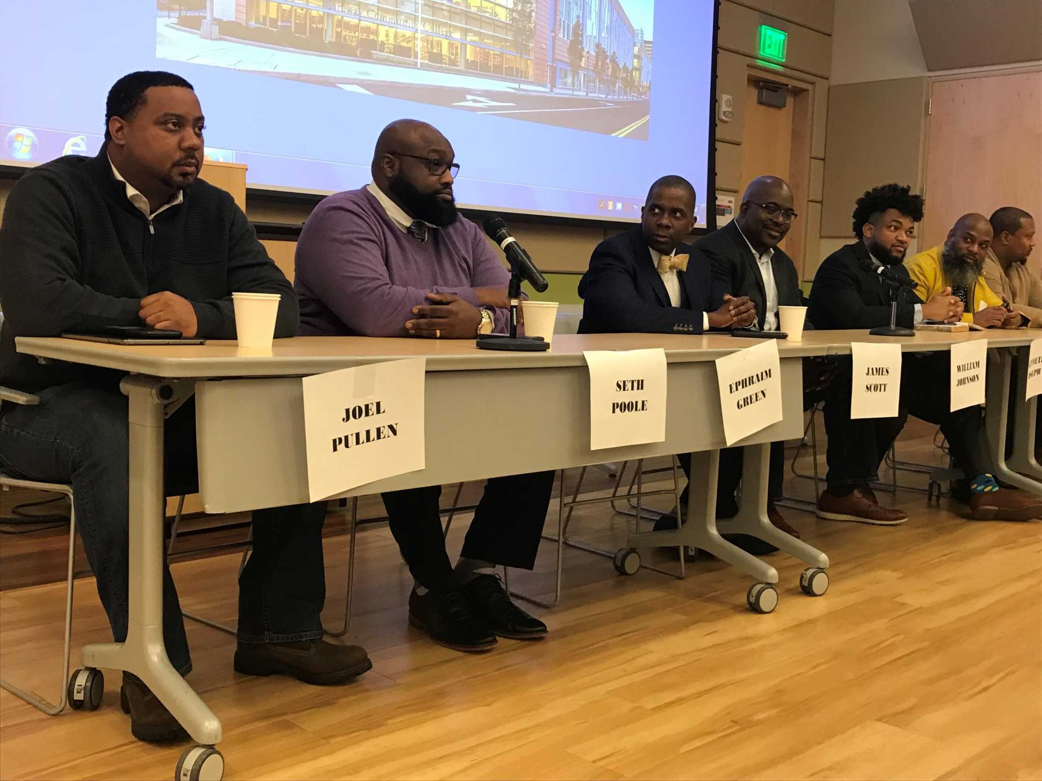 Black male professionals inspire a path forward at New Haven panel