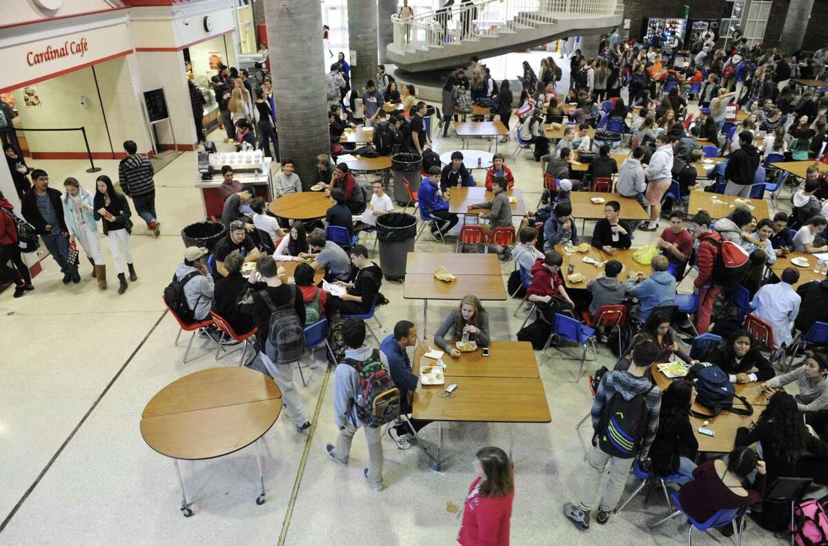 Crowded School Cafeteria