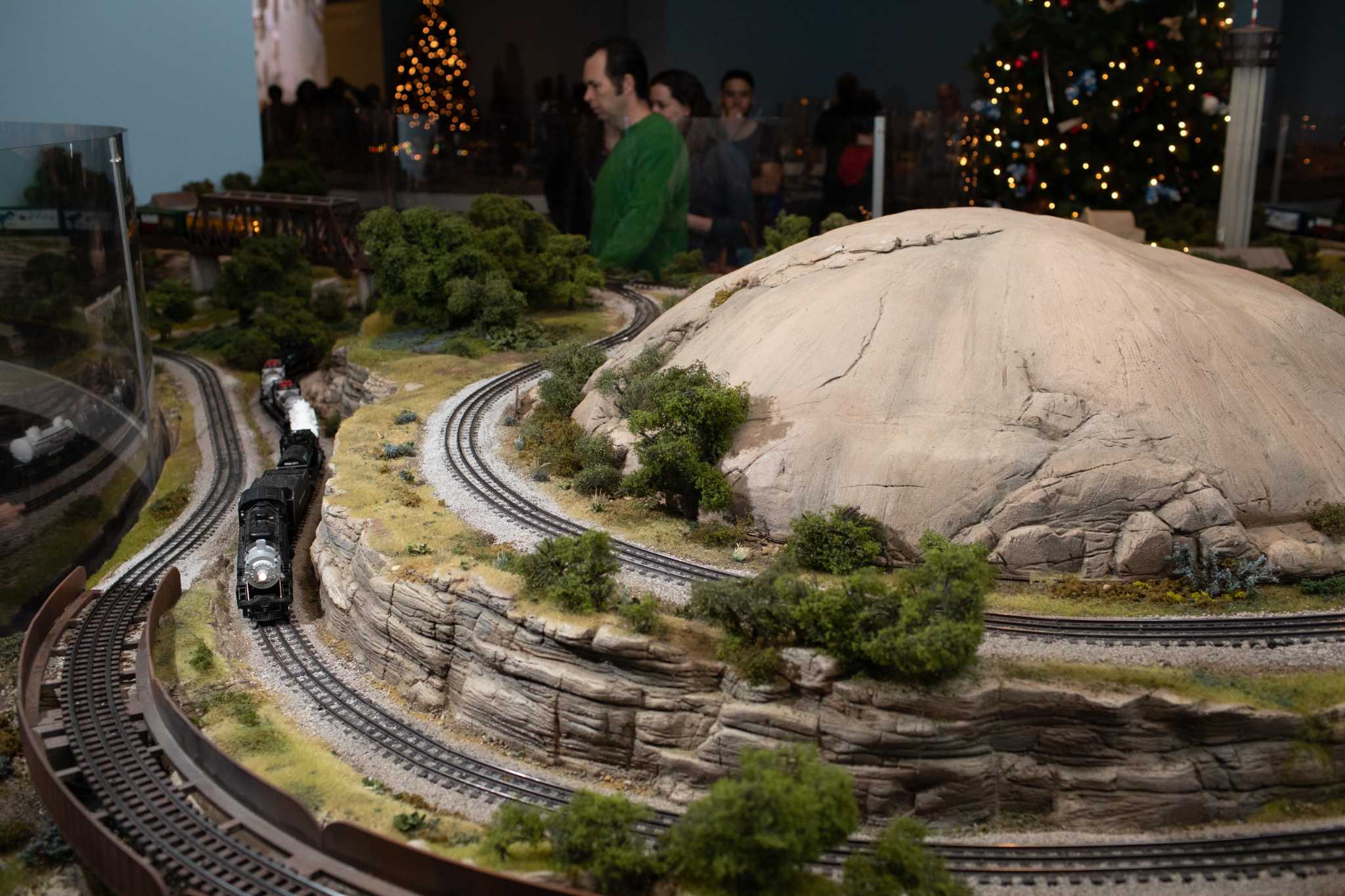 All aboard Christmas train displays in Houston