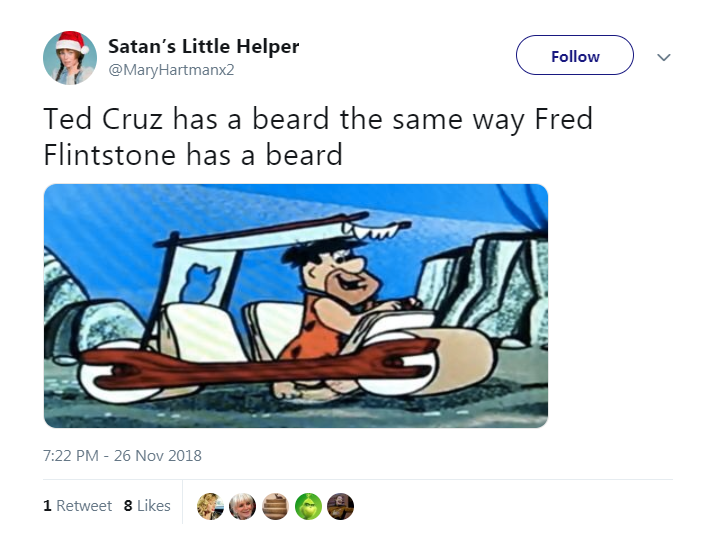 Ted Cruz's 3 day-old beard has social media freaking out