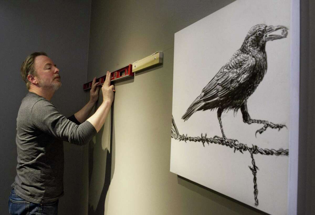 Artist Rick Shaefer’s decision to scale up results in more powerful images