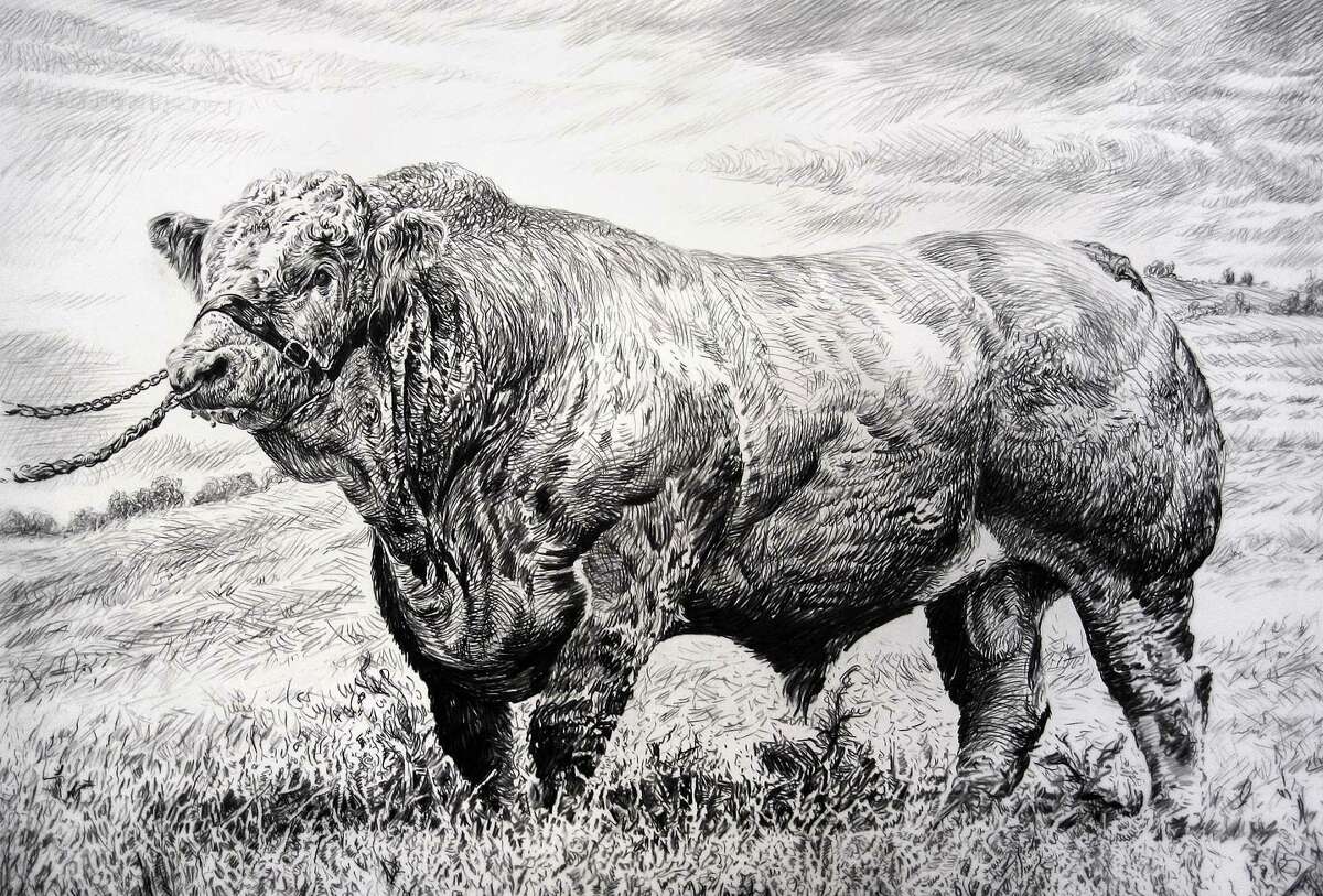 Artist Rick Shaefer’s decision to scale up results in more powerful images