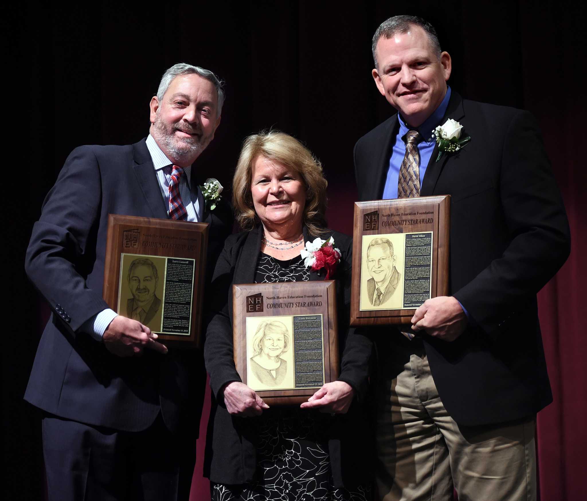 3 honored for service to North Haven with Community Star awards