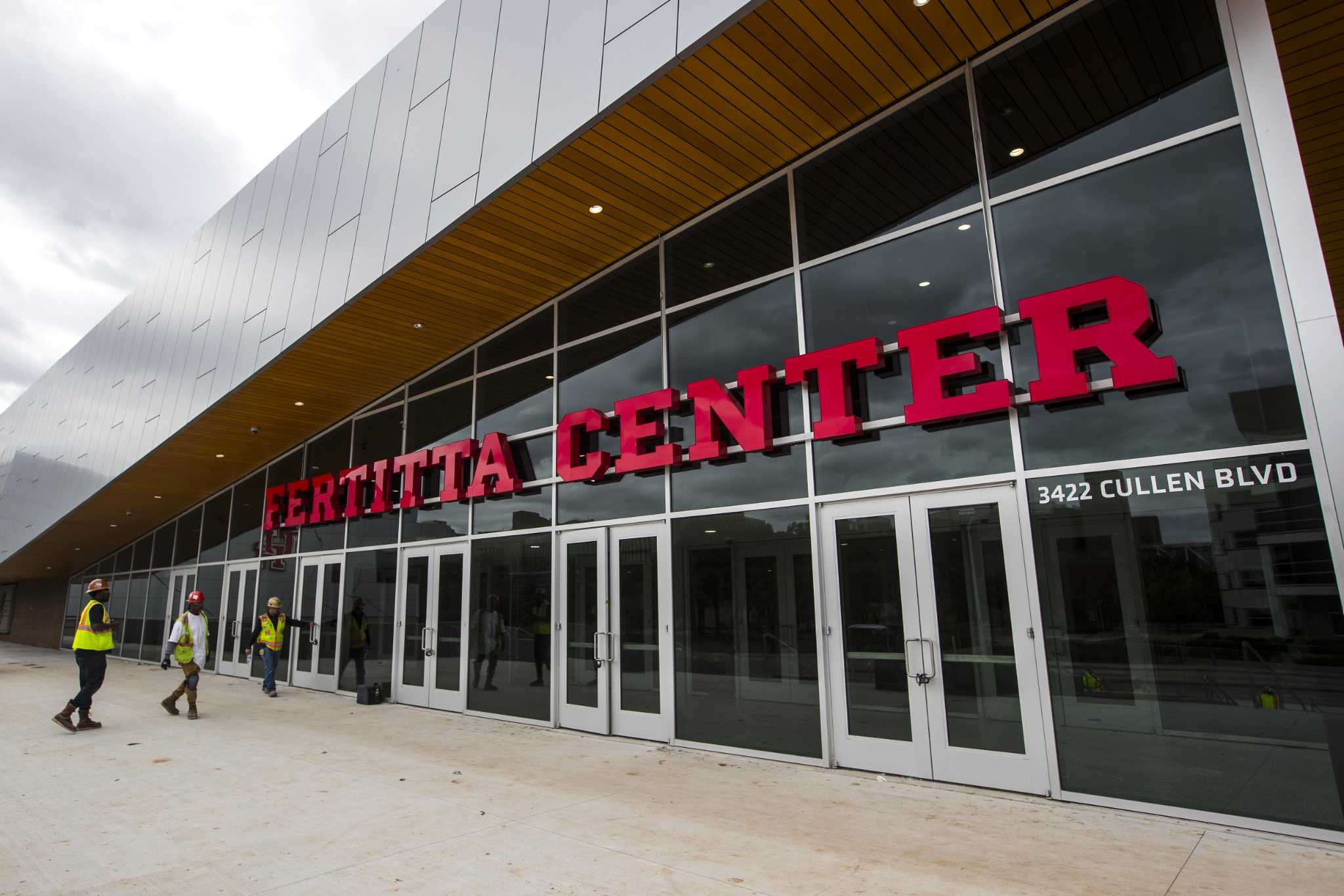 Peek inside UH's Fertitta Center before it opens