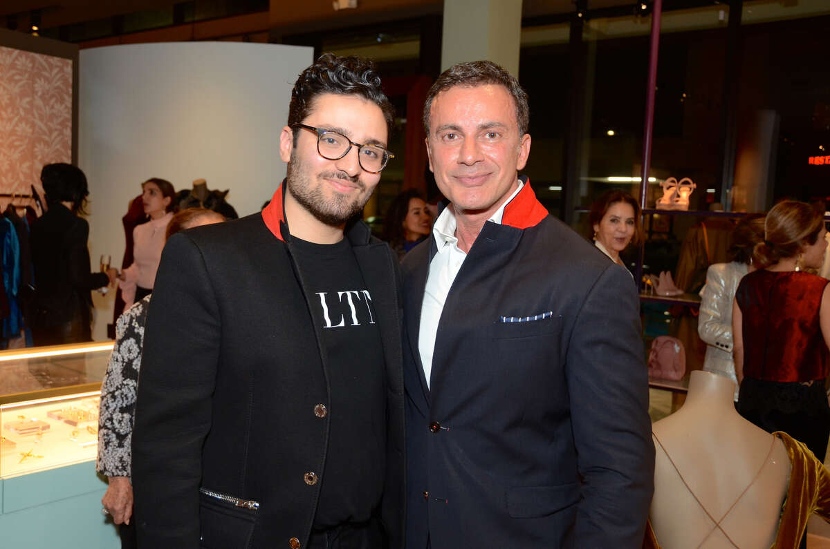 Best dressed Houstonians model Amir Taghi fashion at the Webster