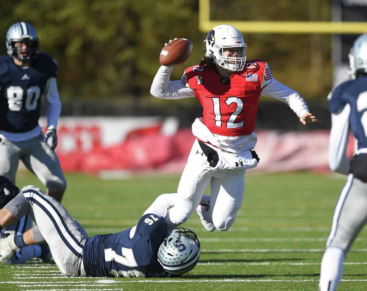 After a record-setting career at Greenwich, Muir will take his football ...