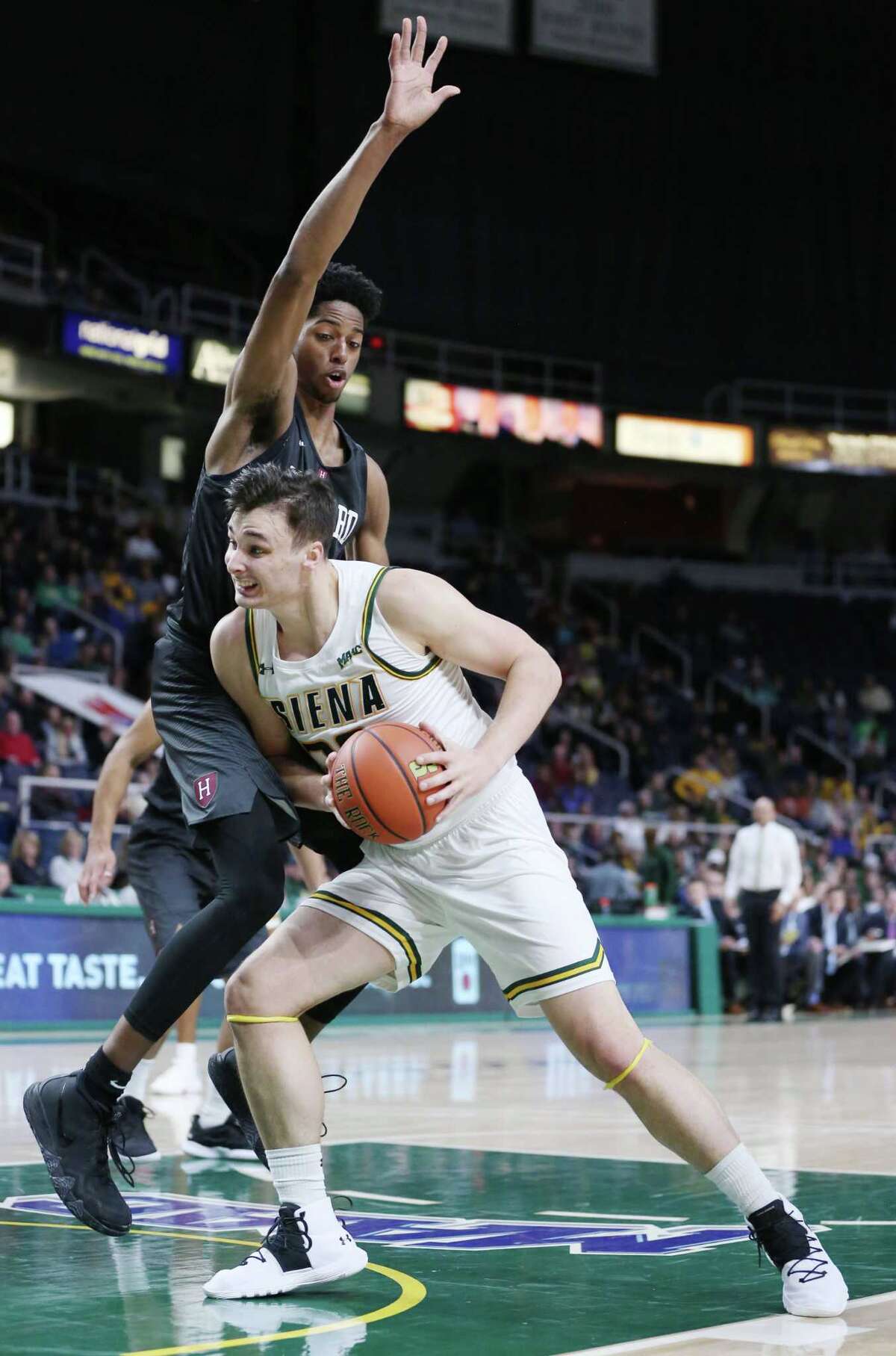 Siena basketball's Evan Fisher becoming inside force