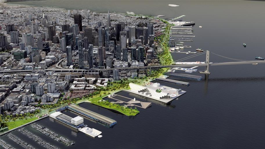 Ideas to redevelop S.F. piers — some grand, others far-fetched — flow ...
