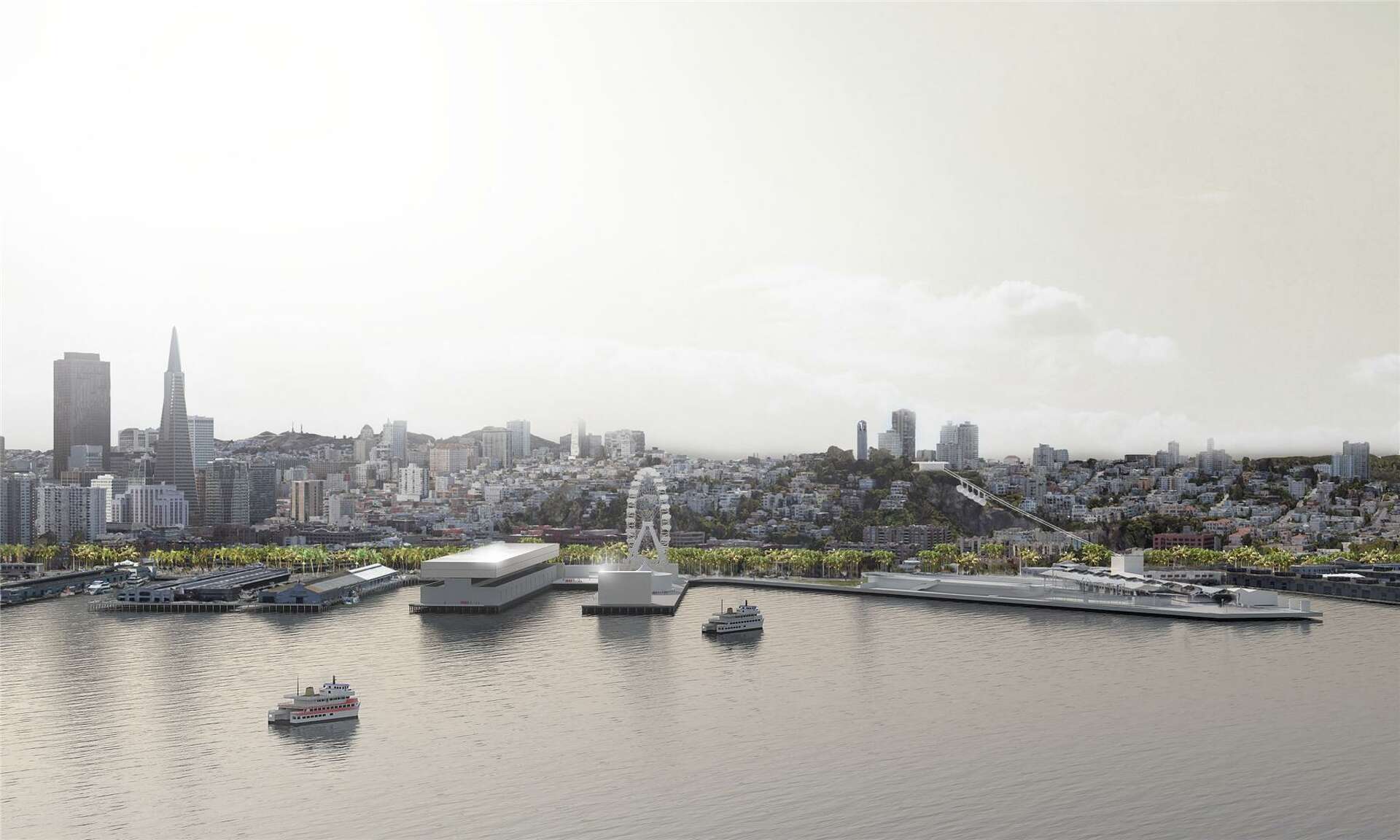 Ideas to redevelop S.F. piers — some grand, others far-fetched — flow ...