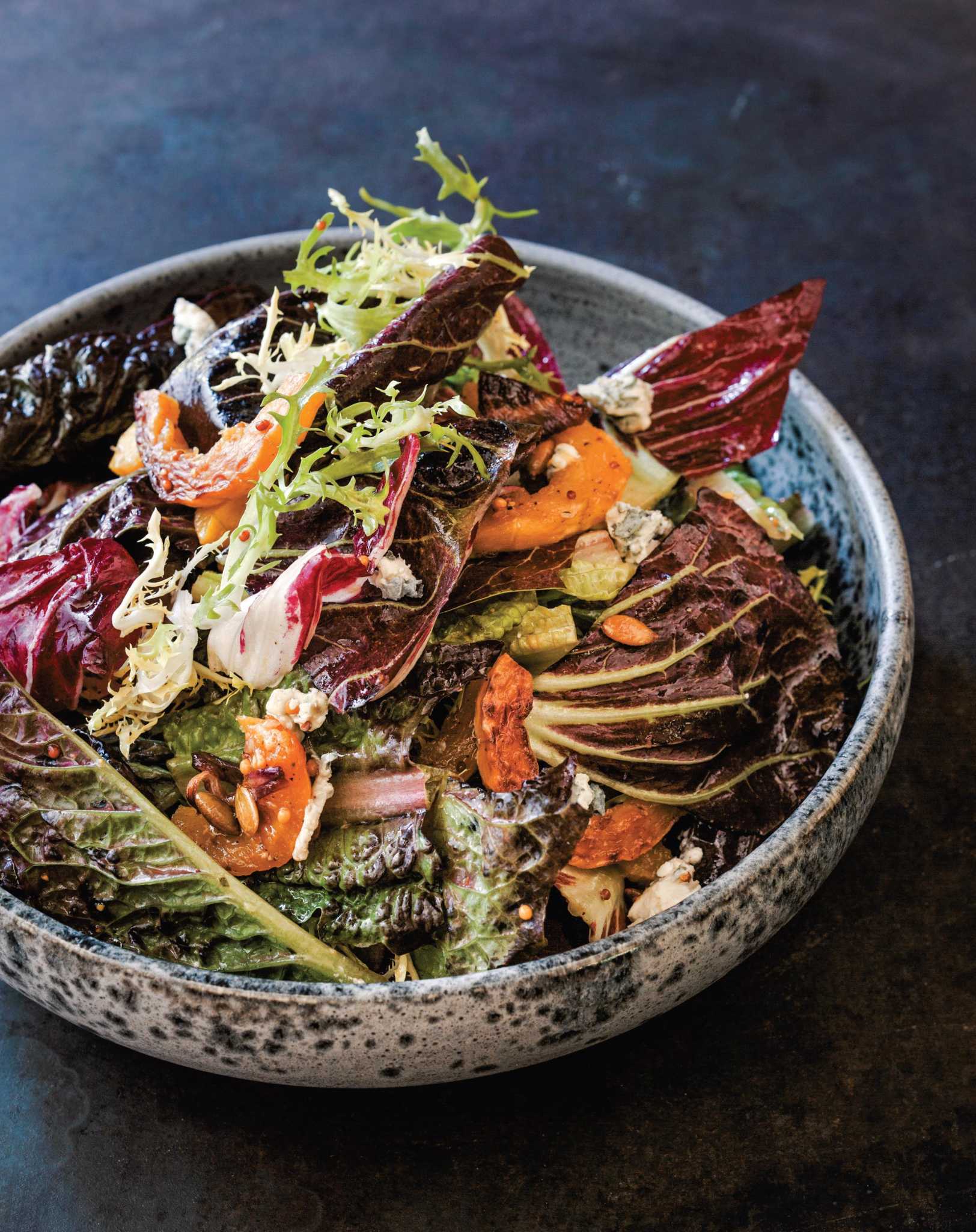 Recipe: Chicory Salad with Maple-Roasted Squash and Blue Cheese from ...