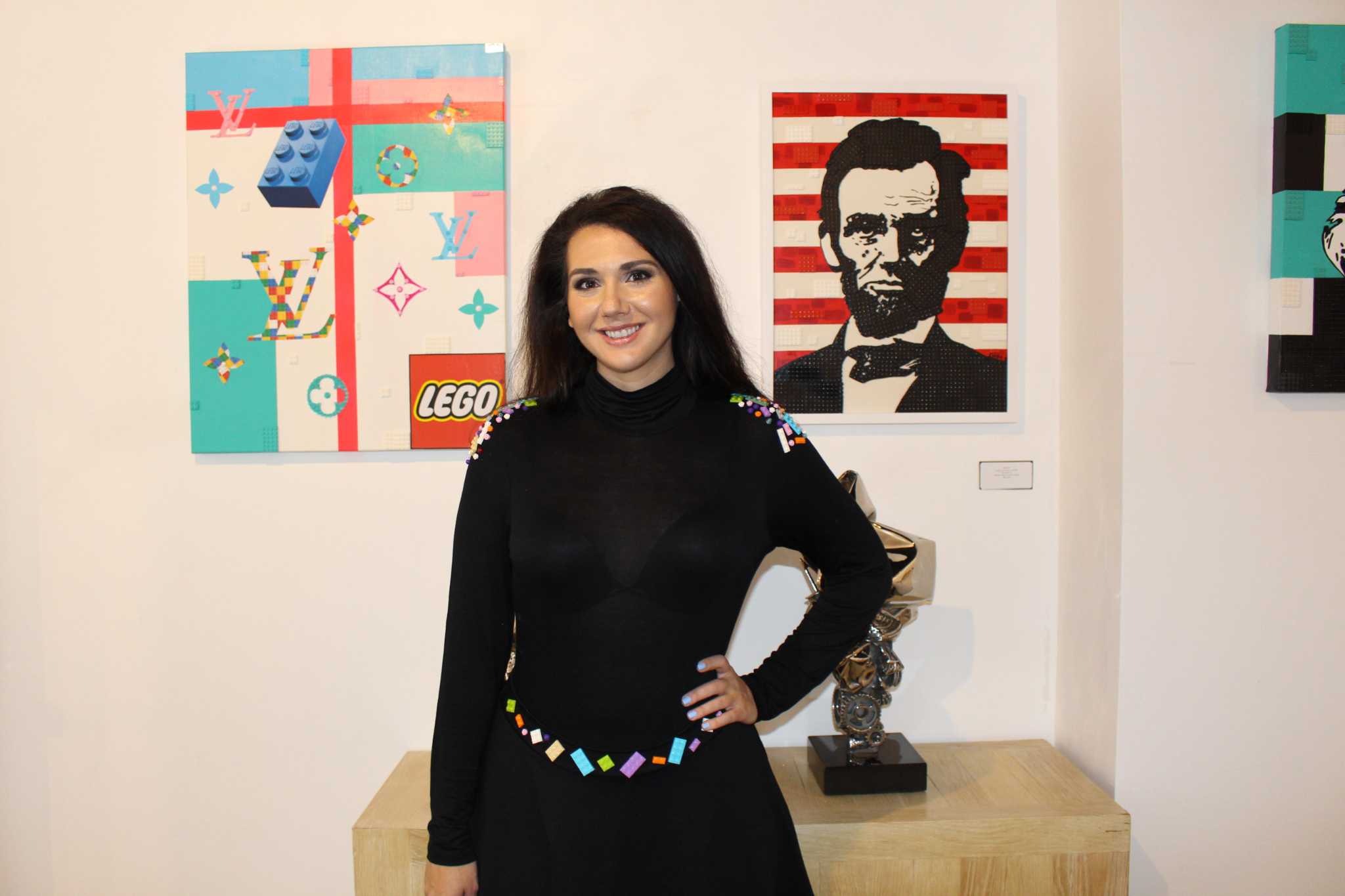 LEGO artist opens exhibit in Greenwich