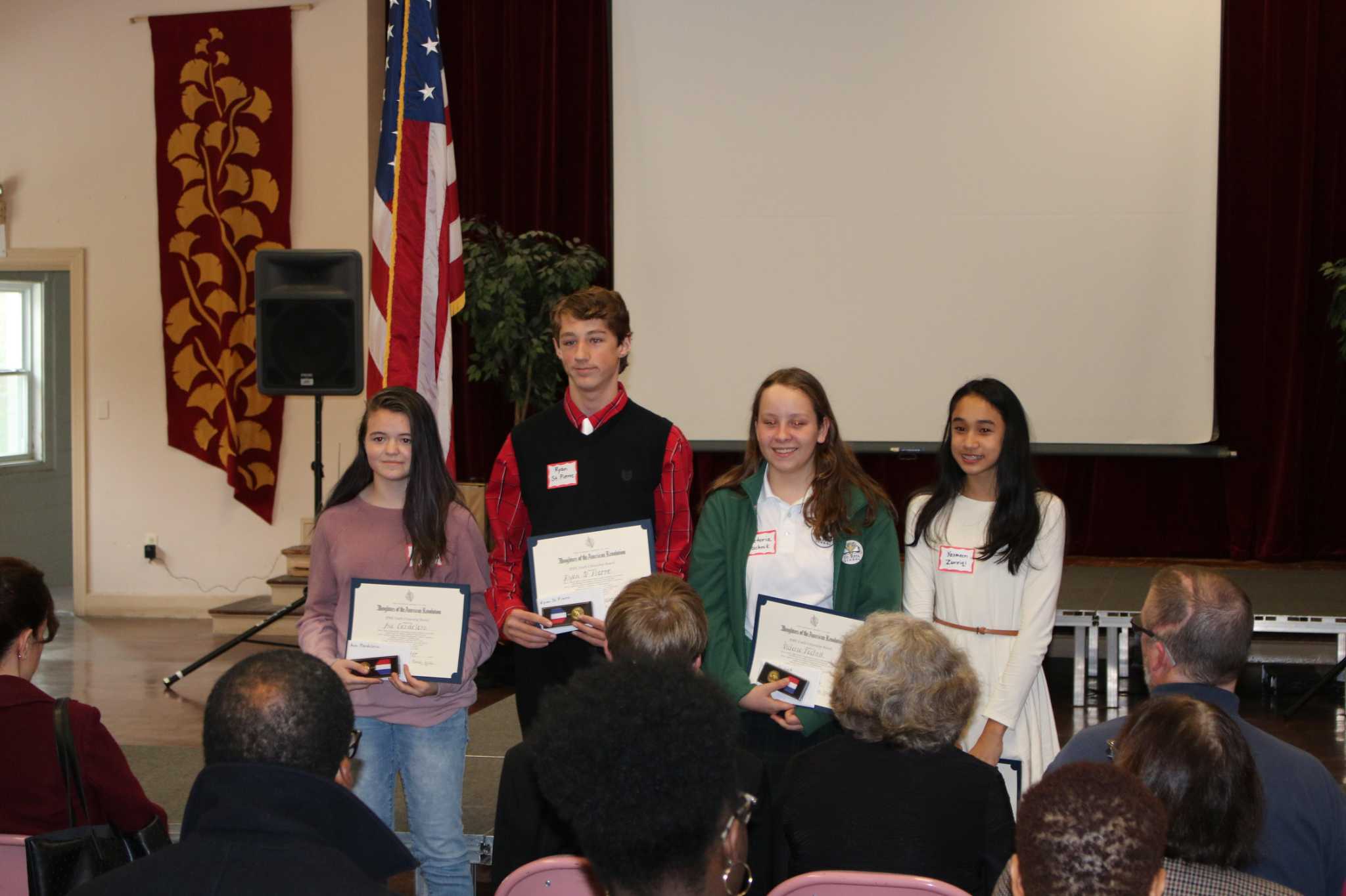 Greater New Haven students honored by Daughters of the American ...