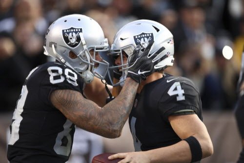 Raiders rookie WR Marcell Ateman gaining confidence, can ‘win a job ...