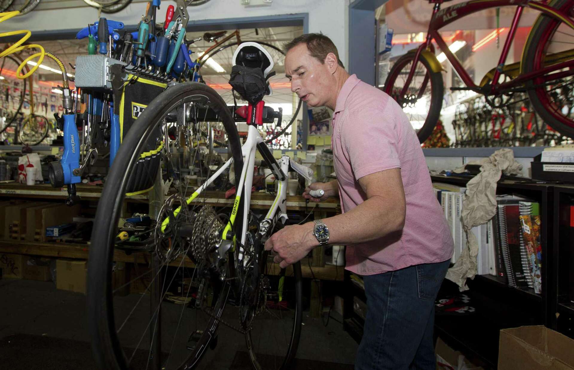 The man behind the bumper sticker ‘Go See Ken’ discusses bicycling ...