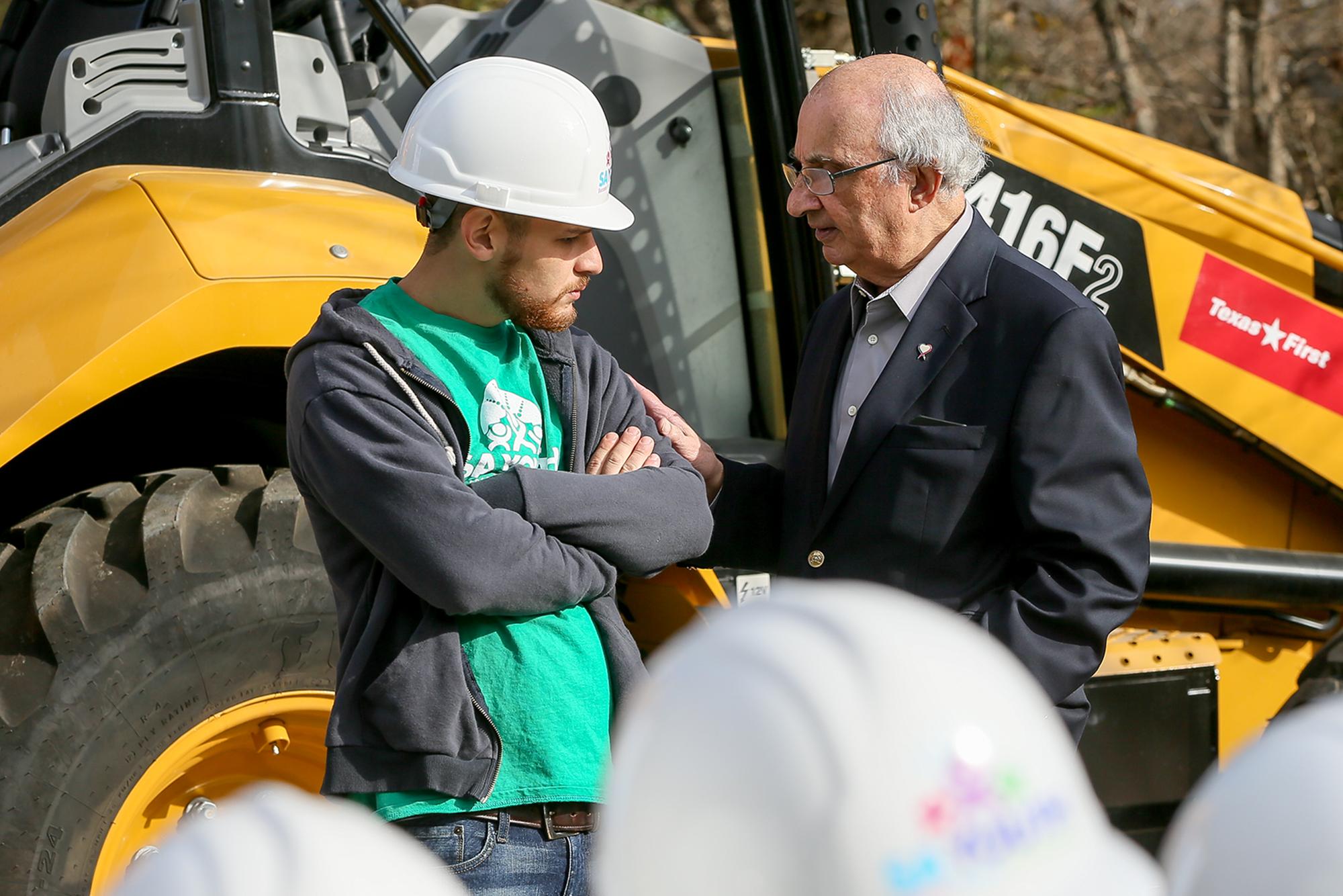 Youth in dropout-recovery program building homes in San Antonio