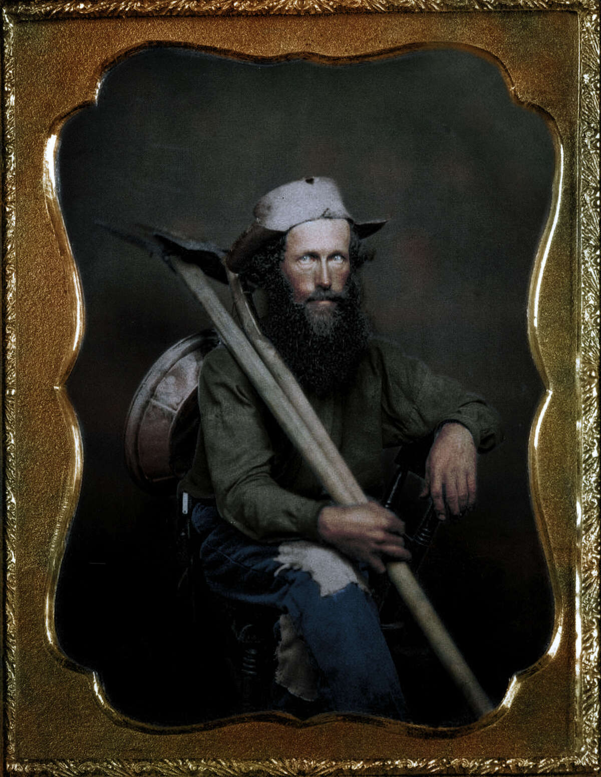 Amazing new colorized photos of Forty-Niners released