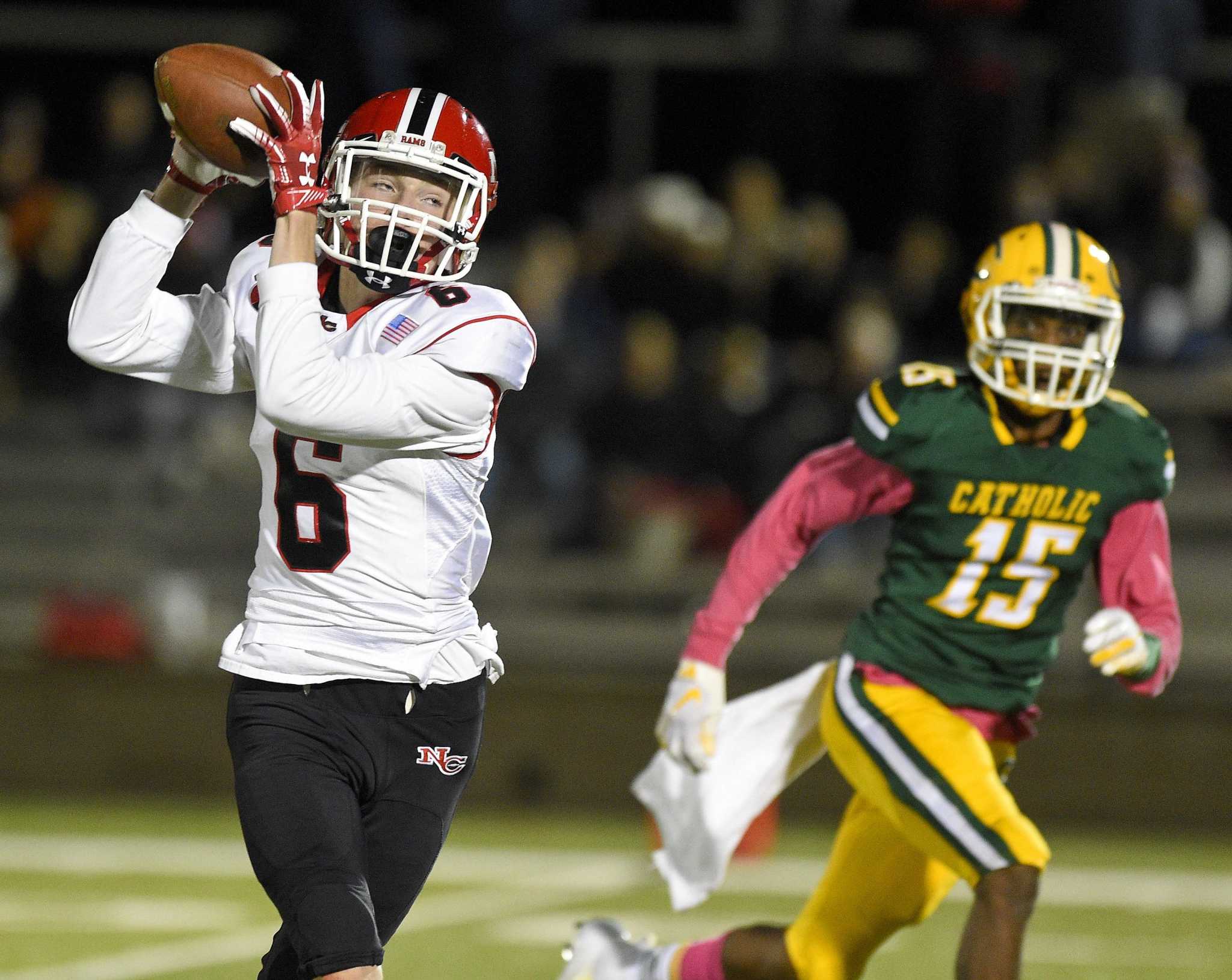 Wilson comes back from injury, catching big passes for New Canaan