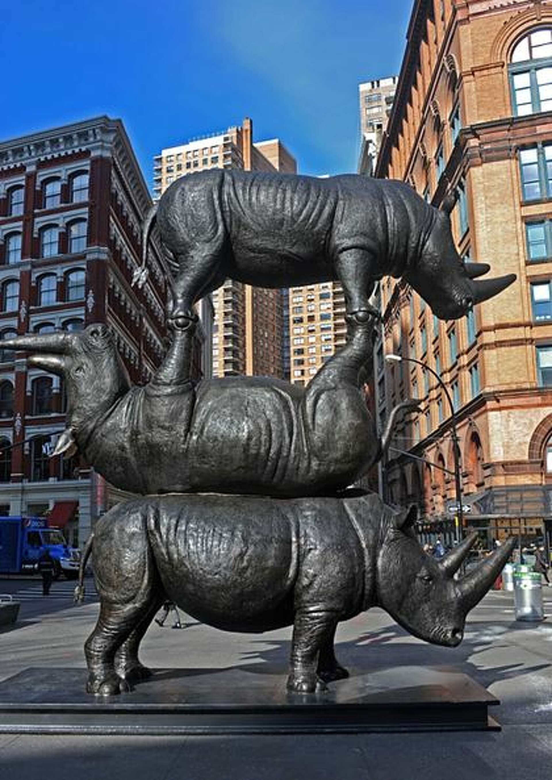 San Antonio Zoo to receive world's largest rhino sculpture