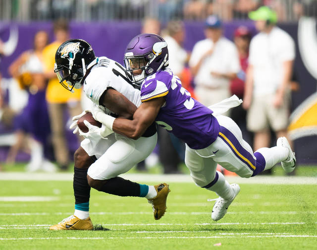 FOOTBALL: James makes NFL debut with Vikings