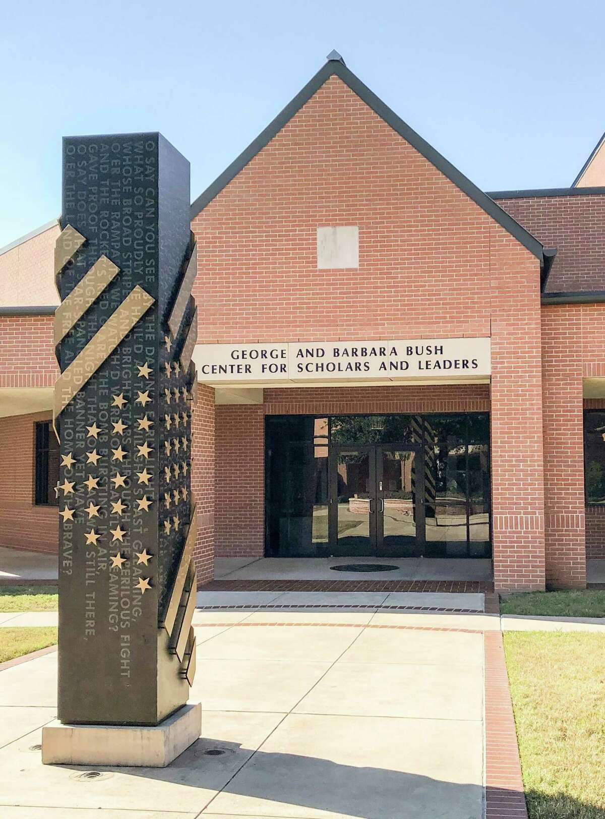 Private school students honor, remember President George H.W. Bush