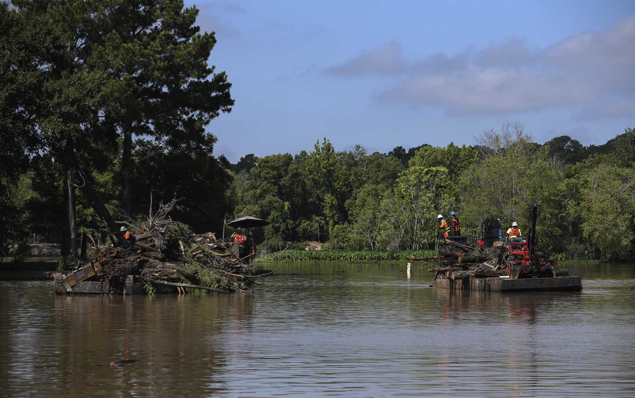 Lake Houston water levels lowered for a week for dam maintenance