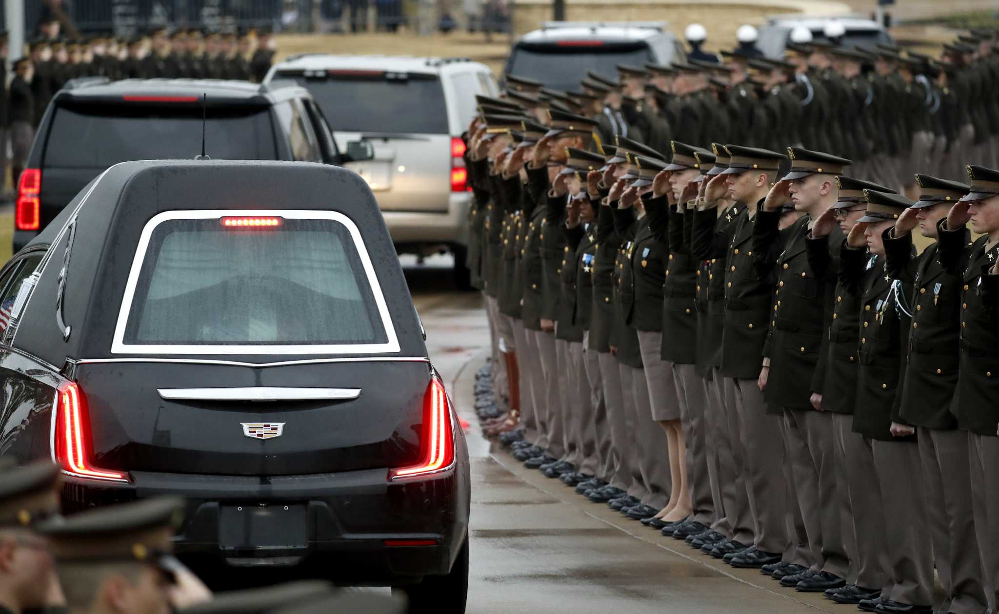 George H.W. Bush recalled as 'charter member of the Greatest Generation'