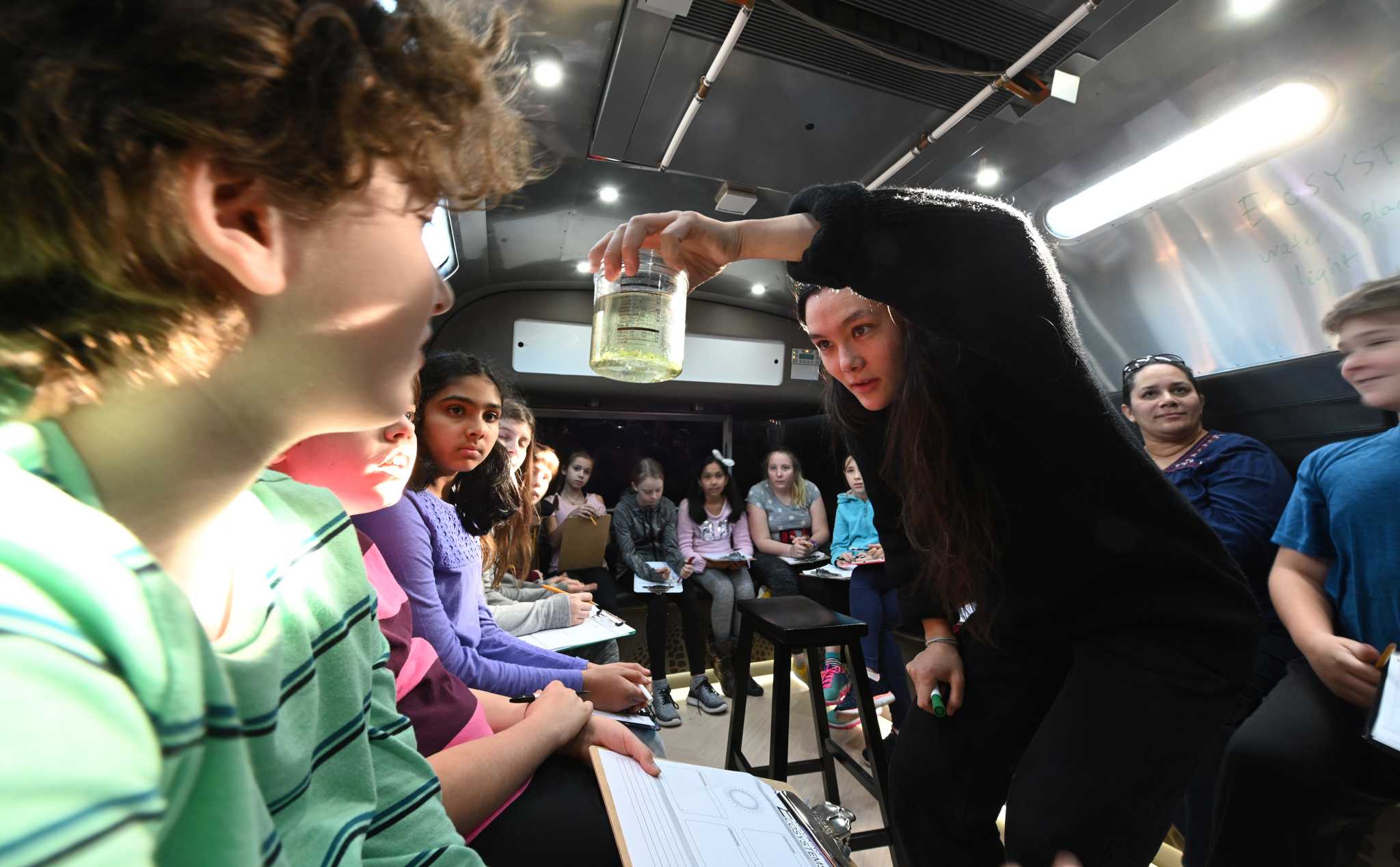 Photos: N. Greenbush students explore BioBus