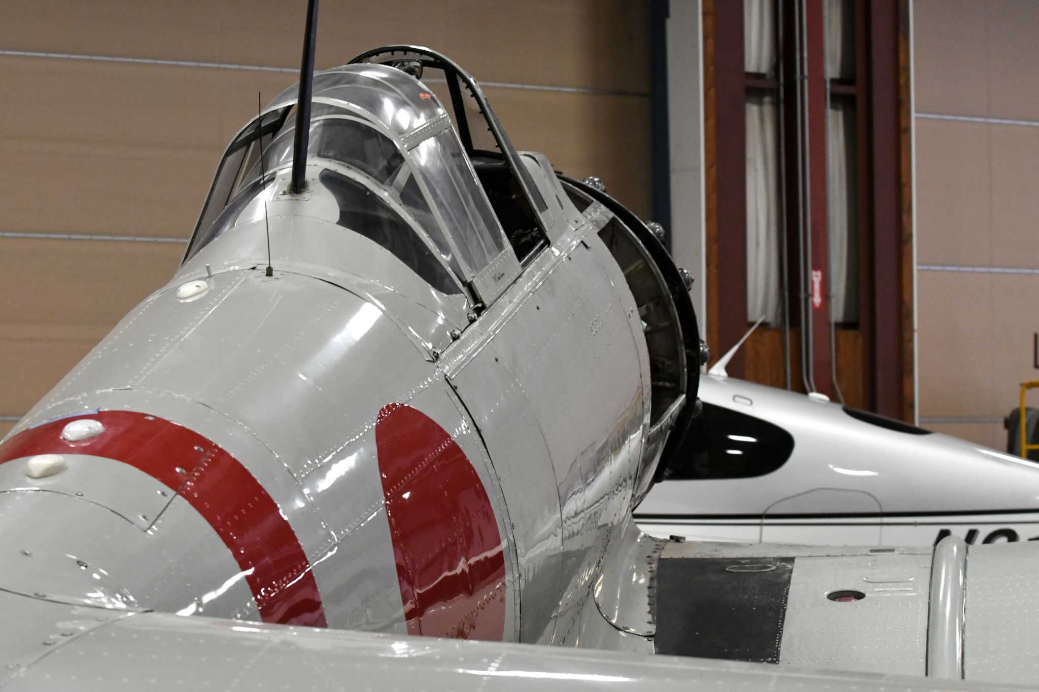 Photos: Restoring WWII replica plane, once used in movies, in Latham
