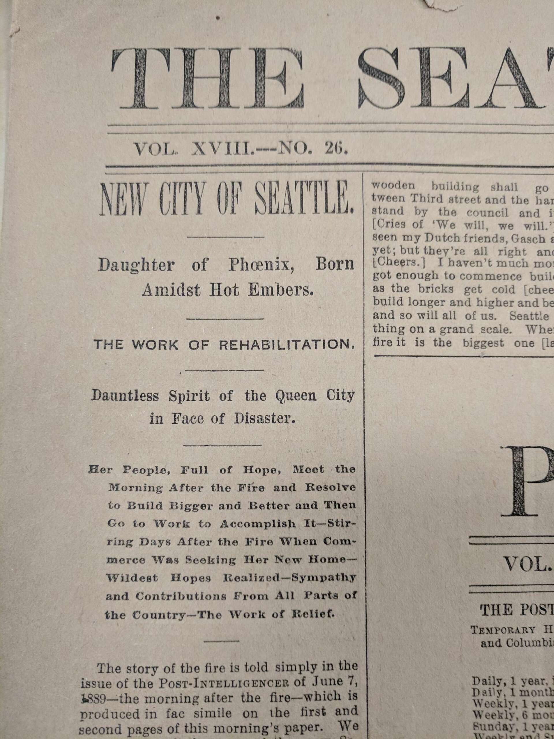 130 years ago: Seattle's Great Fire ignites in cabinet shop, consumes city