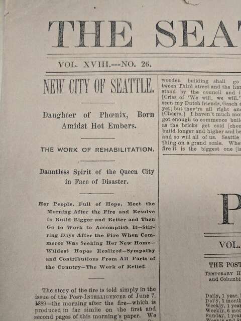 130 years ago: Seattle's Great Fire ignites in cabinet shop, consumes city