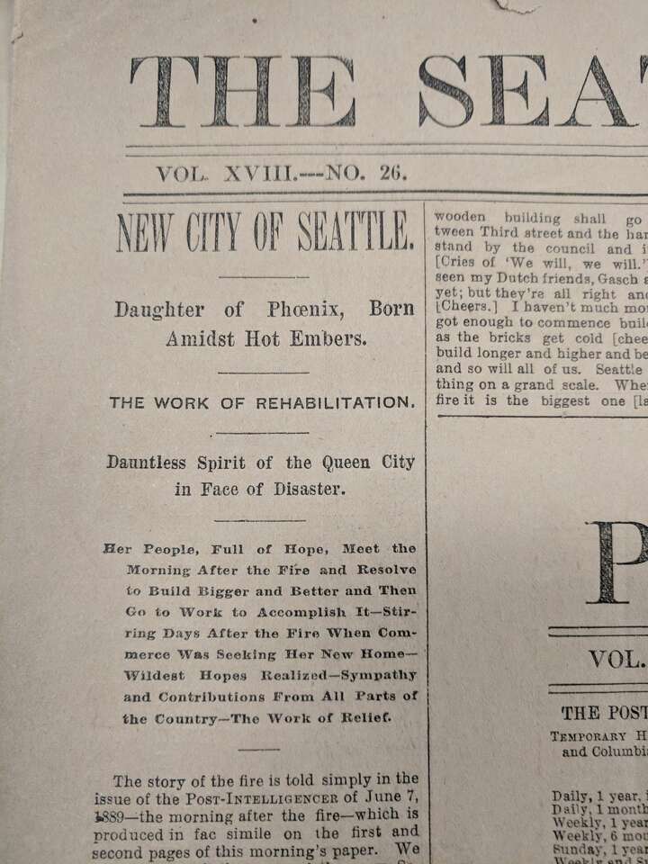 130 years ago: Seattle's Great Fire ignites in cabinet shop, consumes city