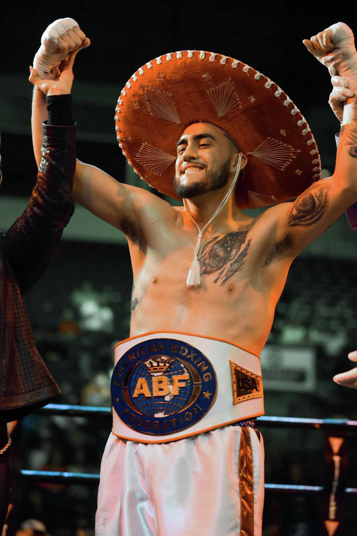 Two Laredoans claim gold