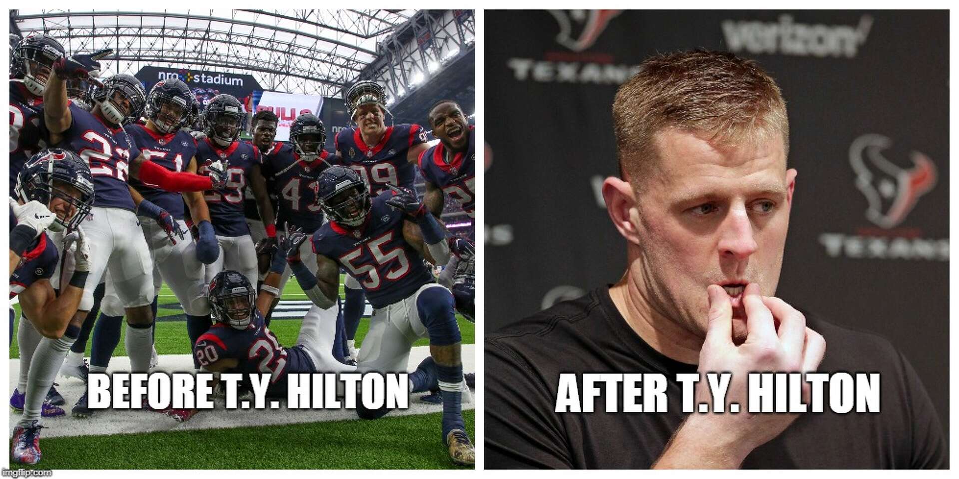 Memes roll as Texans' streak ends, Cowboys' continues