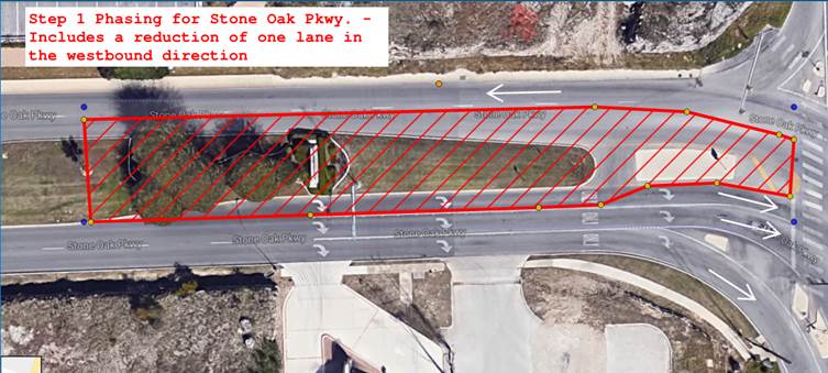 Lane closures start tonight for next phase of construction on 281 and 1604