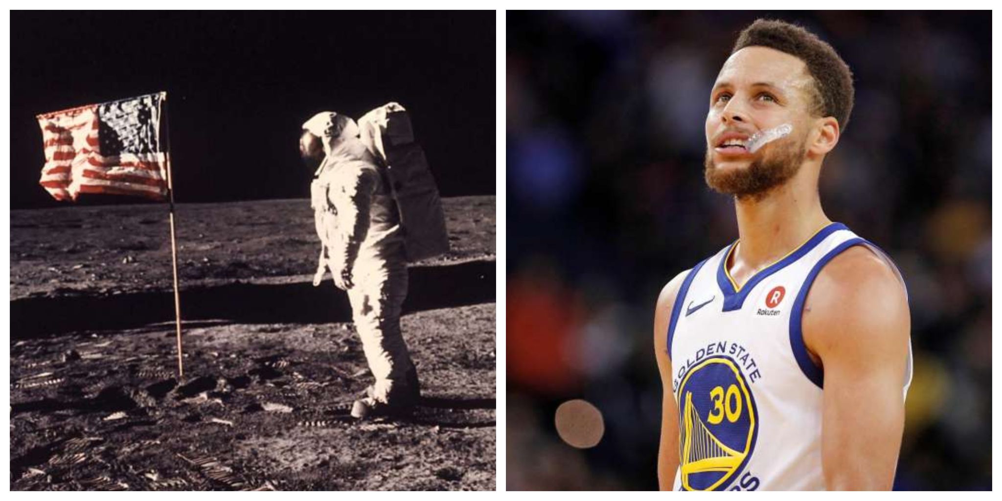 Stephen Curry finally comments on moon landing doubts ... sort of