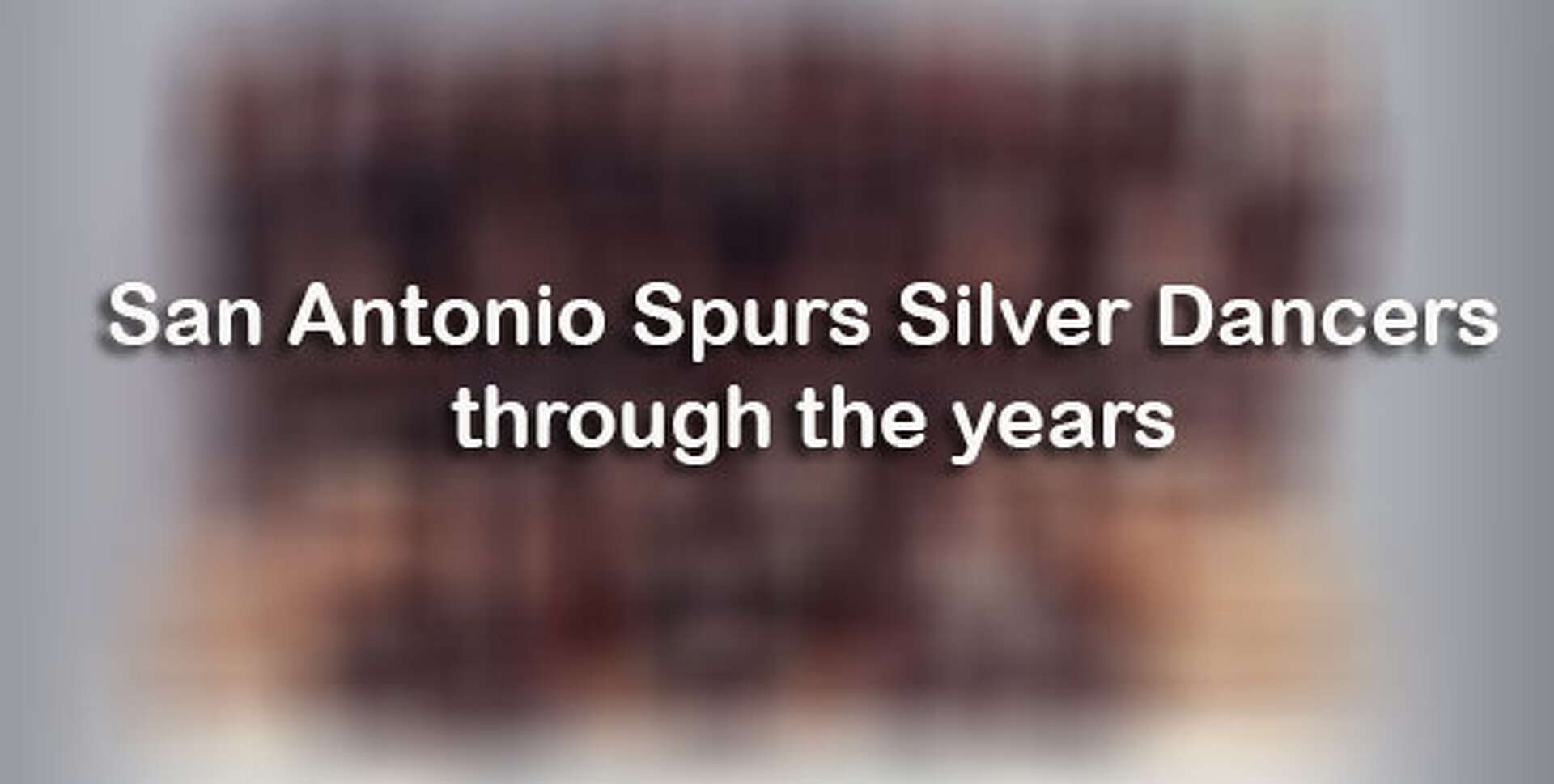 A look back at the Silver Dancers, a Spurs staple for more than three ...