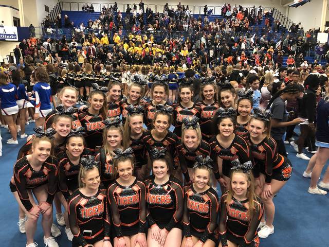 PHOTOS: EHS cheer teams compete at weekend competitions