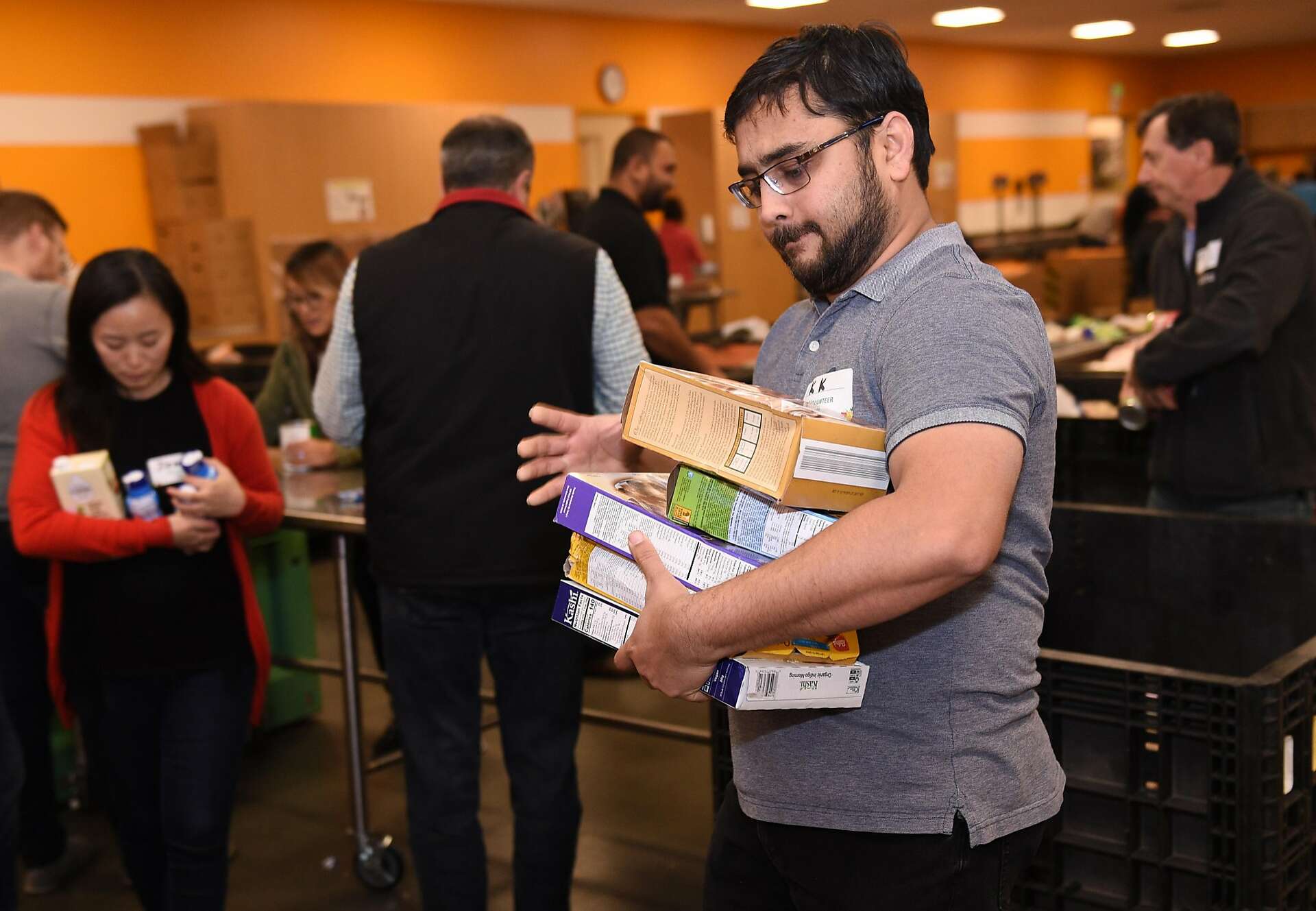 As workers and students struggle, food banks are becoming a necessity