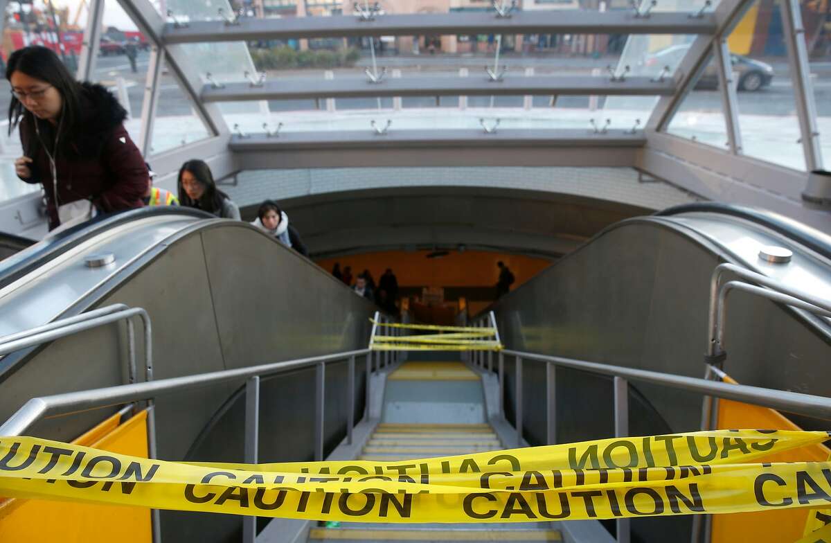 New BART entrance in Berkeley comes with caution tape