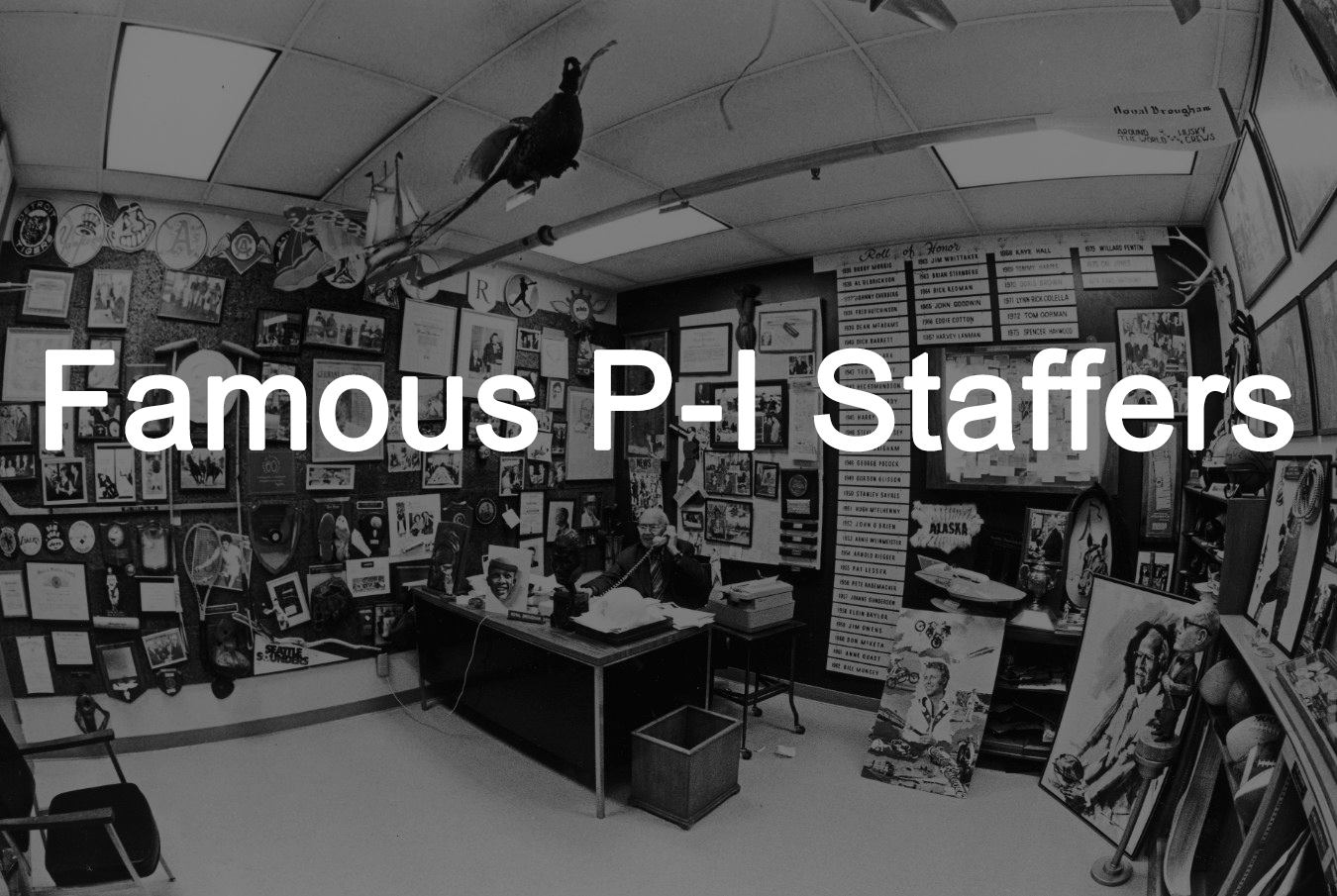 Famous names once made their mark at SeattlePI