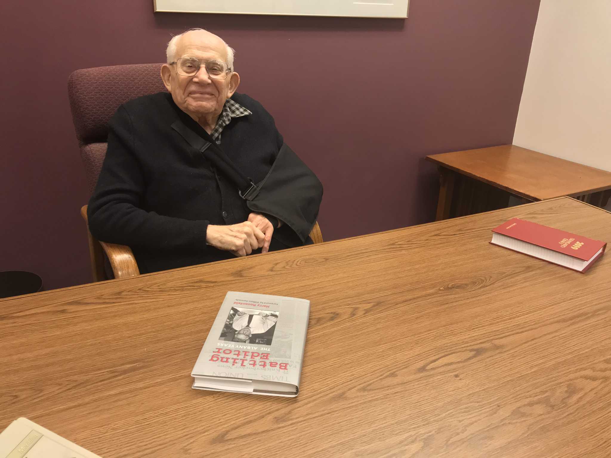 In second memoir, Harry Rosenfeld looks back, ahead at journalism