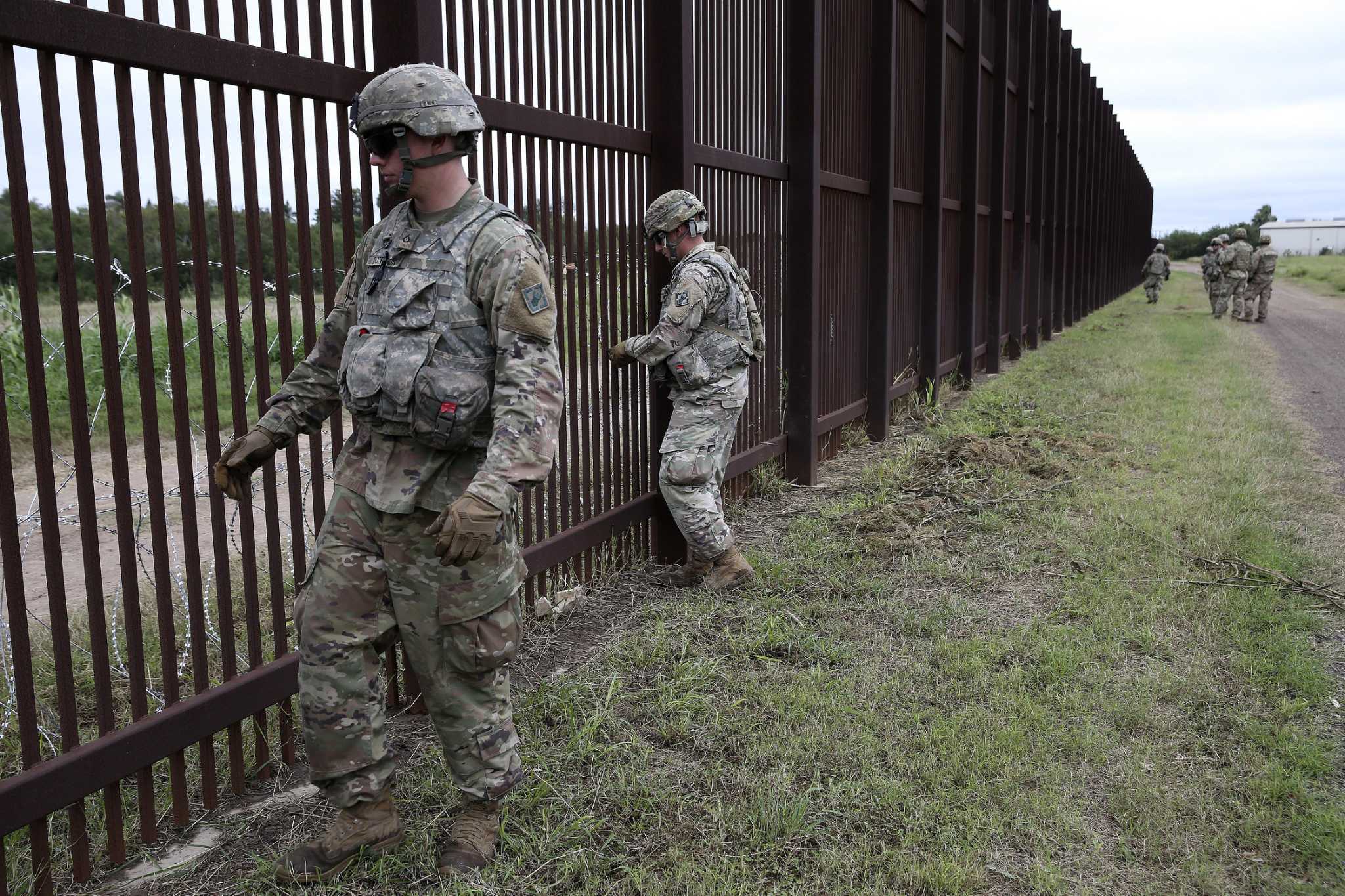 Troops begin leaving the border