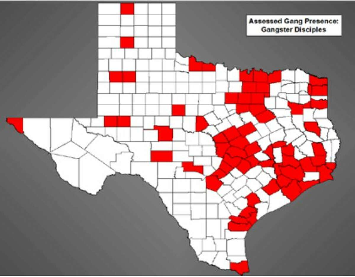13 gangs that have a presence in Midland, West Texas