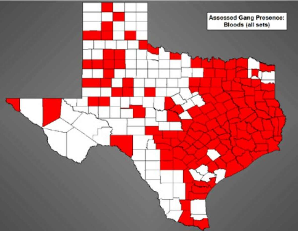 13 gangs that have a presence in Midland, West Texas