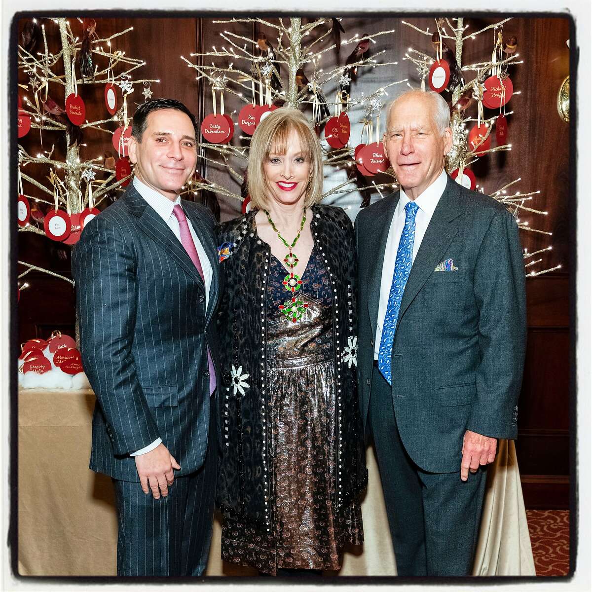 High-society swirl of San Francisco holiday parties