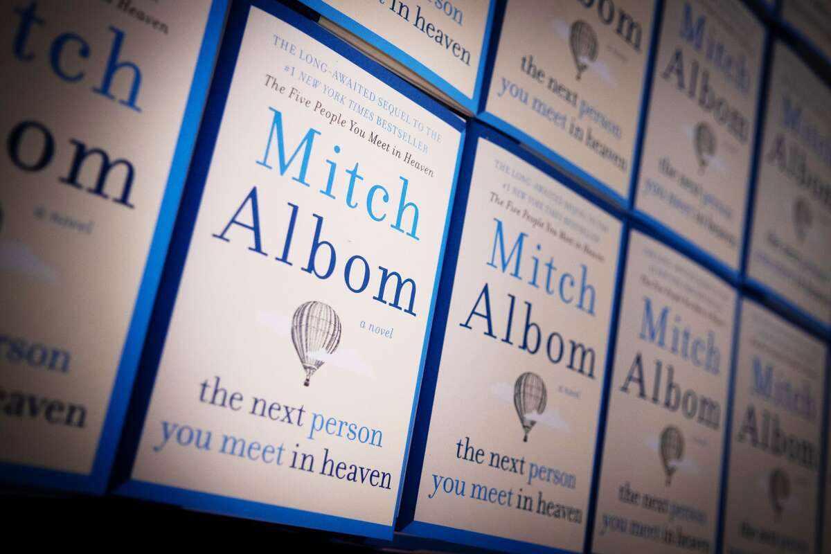 Mitch Albom talks about his latest book at MCFTA