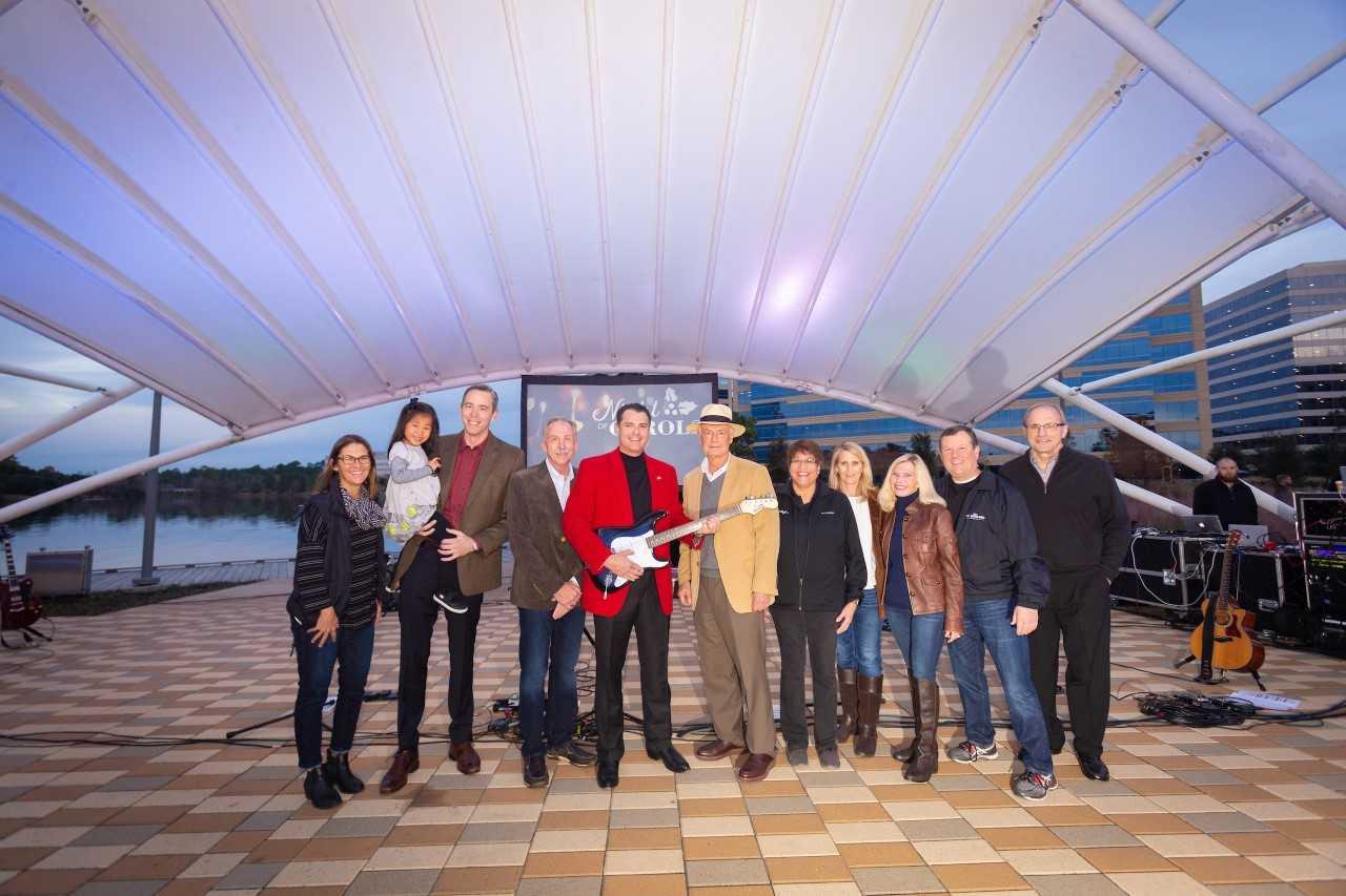 Hughes Landing band shell, boardwalk officially conveyed to The Woodlands