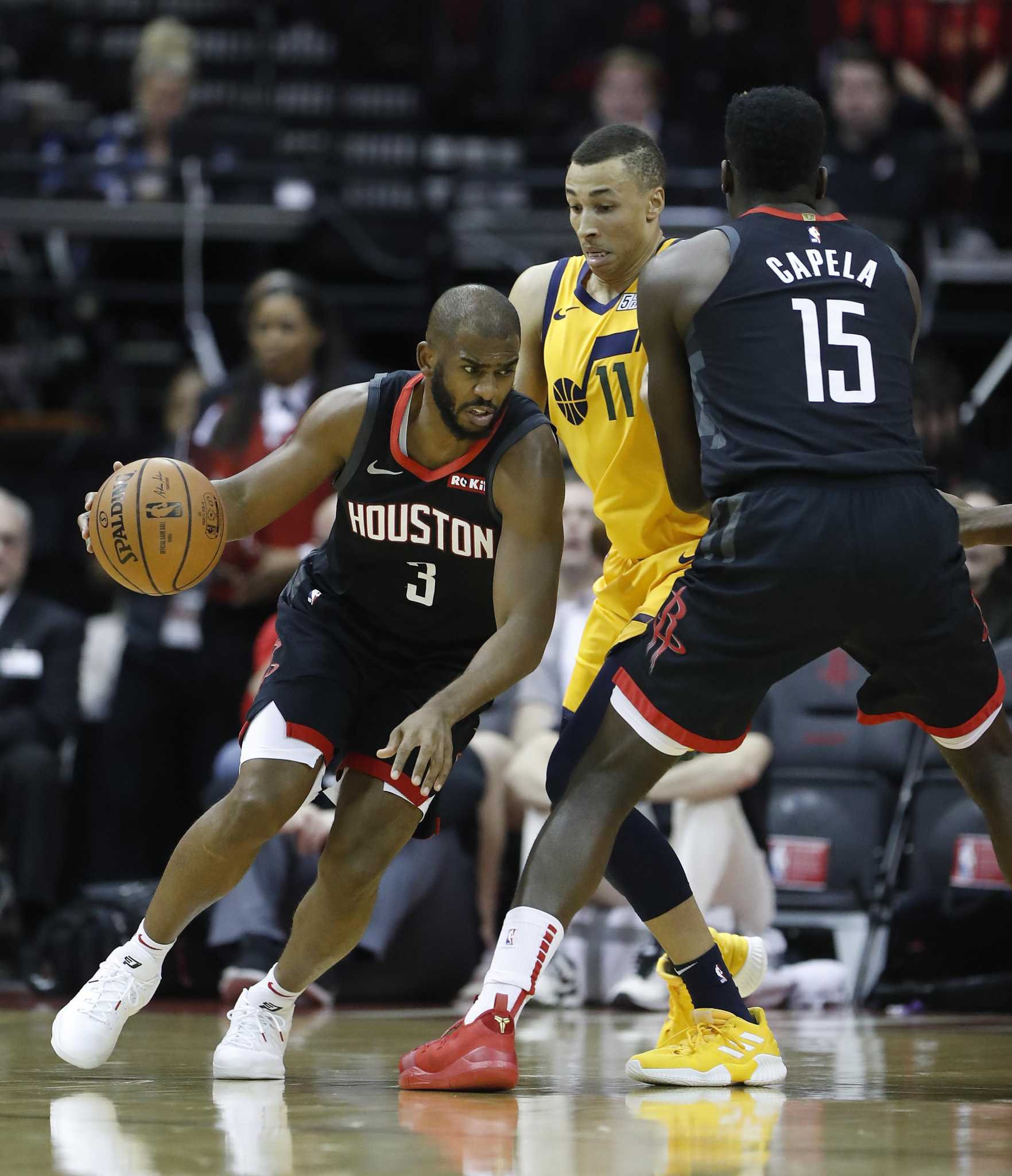 James Harden’s run sends Rockets past Jazz - HoustonChronicle.com
